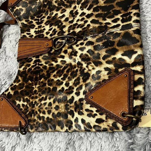 Jessica Simpson | Bags | Jessica Simpson Cheetah Animal Print Tote ...